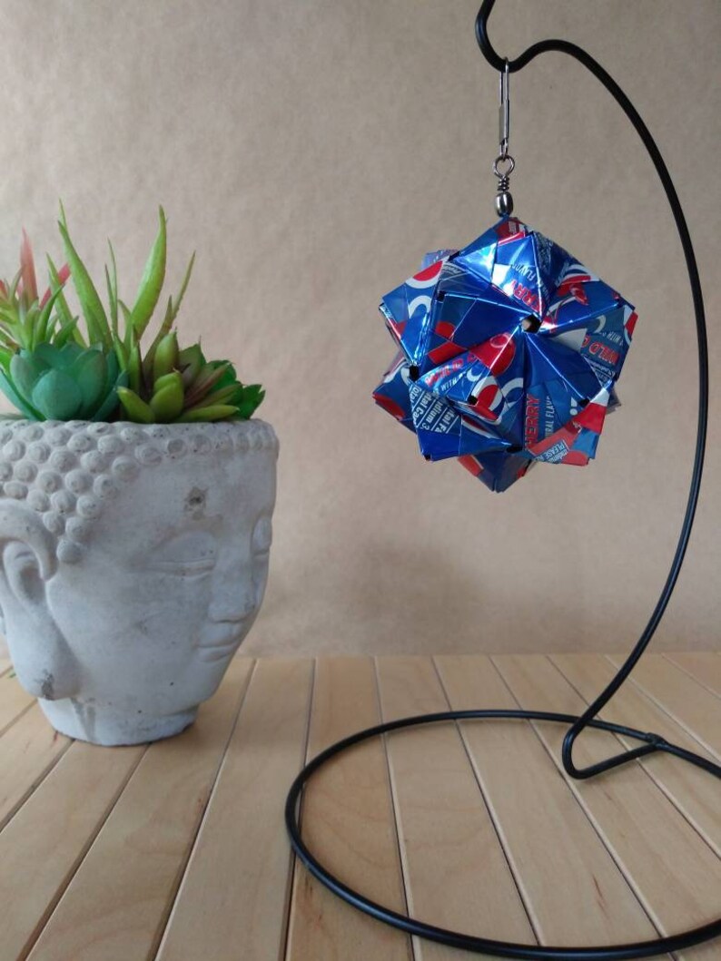 Origami Can Art Hand-folded From Recycled WILD CHERRY PEPSI - Etsy