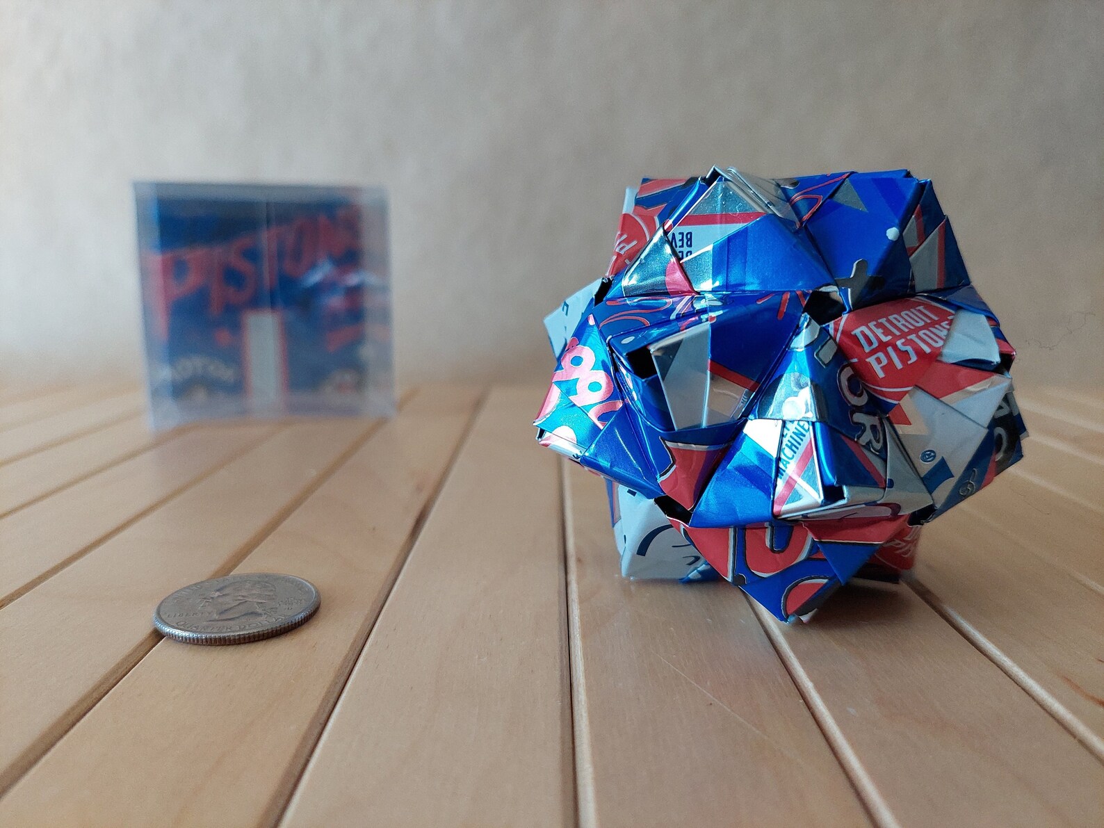 Recycled Can Art Origami Hand-folded From Limited Edition - Etsy