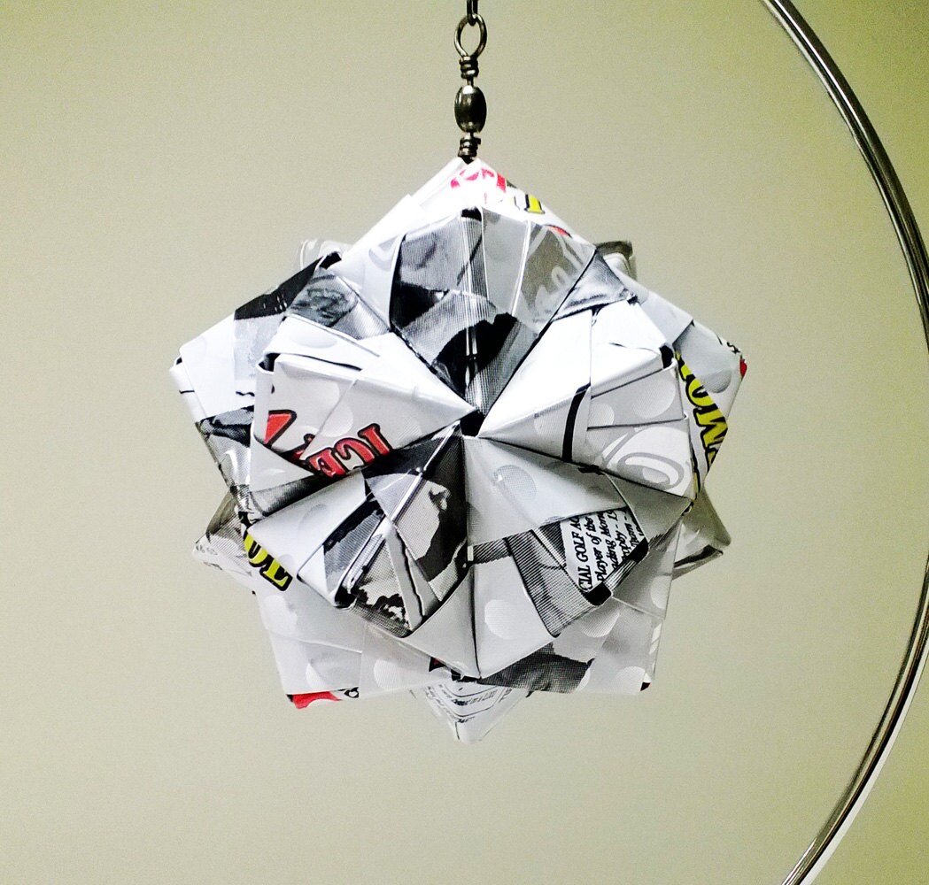Recycled Can Art Origami - Etsy