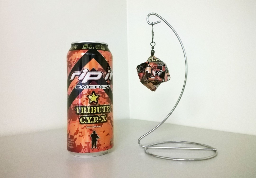 RIP-IT TRIBUTE C.Y.P.-X Can Art Origami Ornament // Upcycled Recycled ...