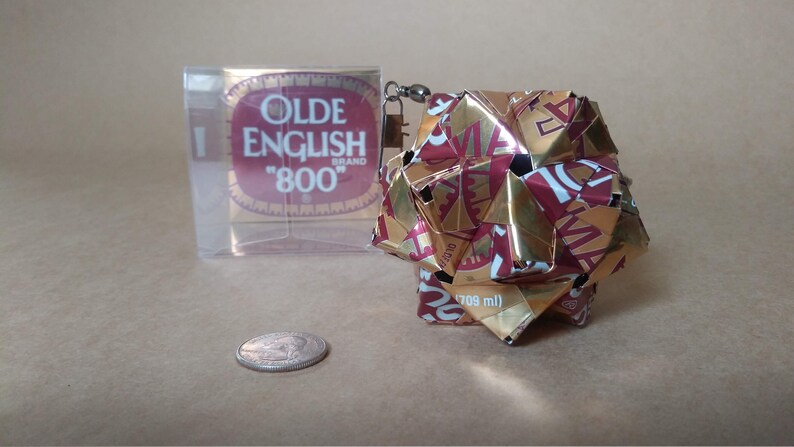 Can Art Origami // Olde English 800 Malt Liquor // - Etsy