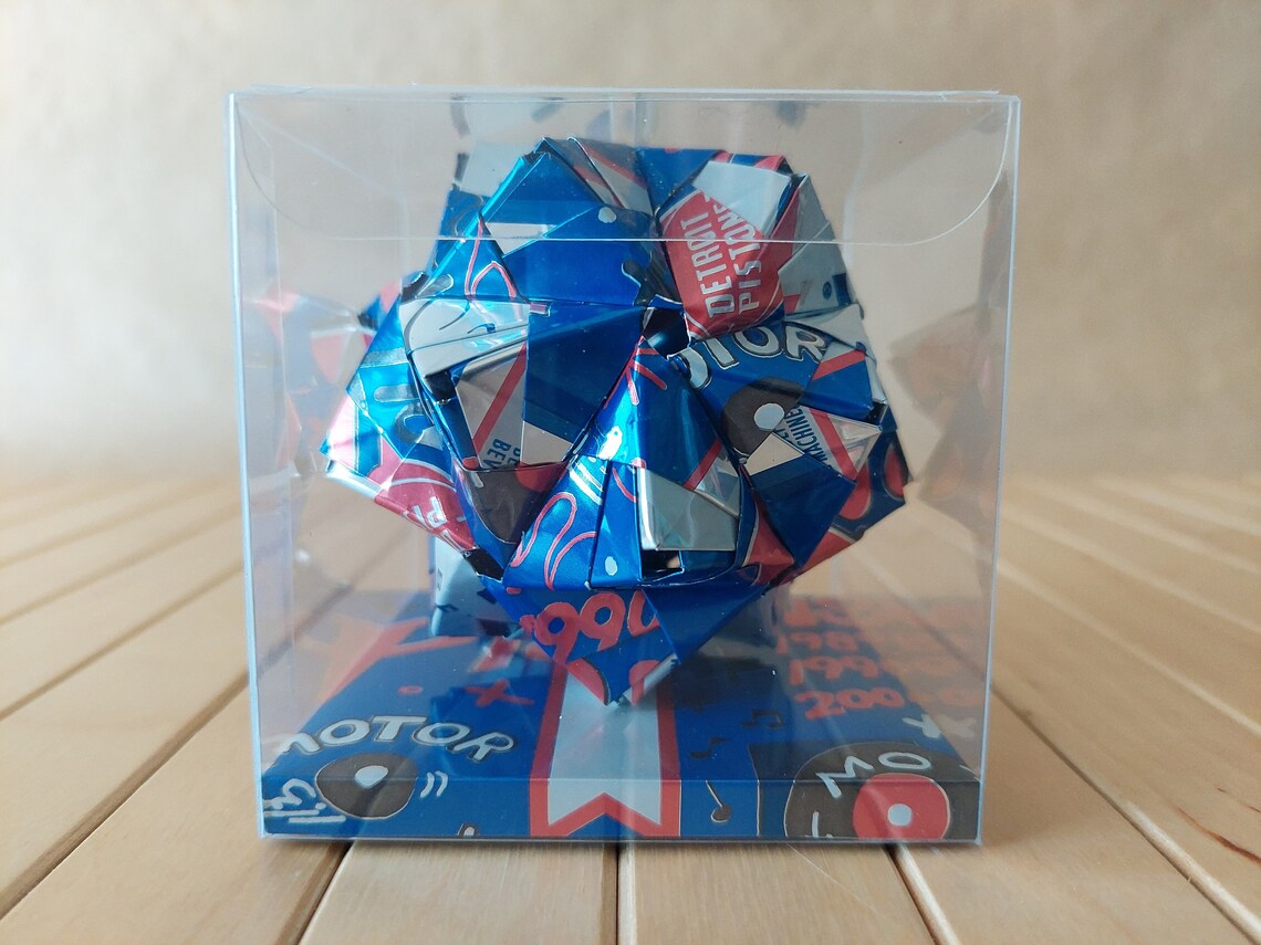 Recycled Can Art Origami Hand-folded From Limited Edition - Etsy