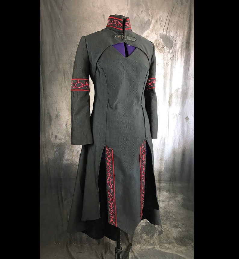 BLACK Battle Tunic - Etsy