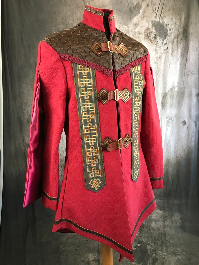 Mongolian Ispired Fantasy Jacket | Etsy