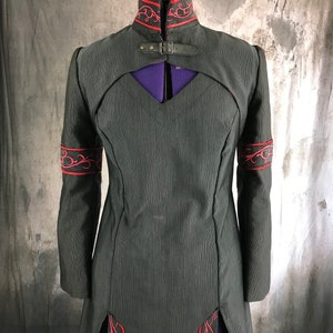 BLACK Battle Tunic - Etsy