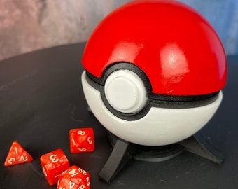 Pokeball Dice Box / GS Ball, Premier Ball, Ultra Ball, Masterball ...
