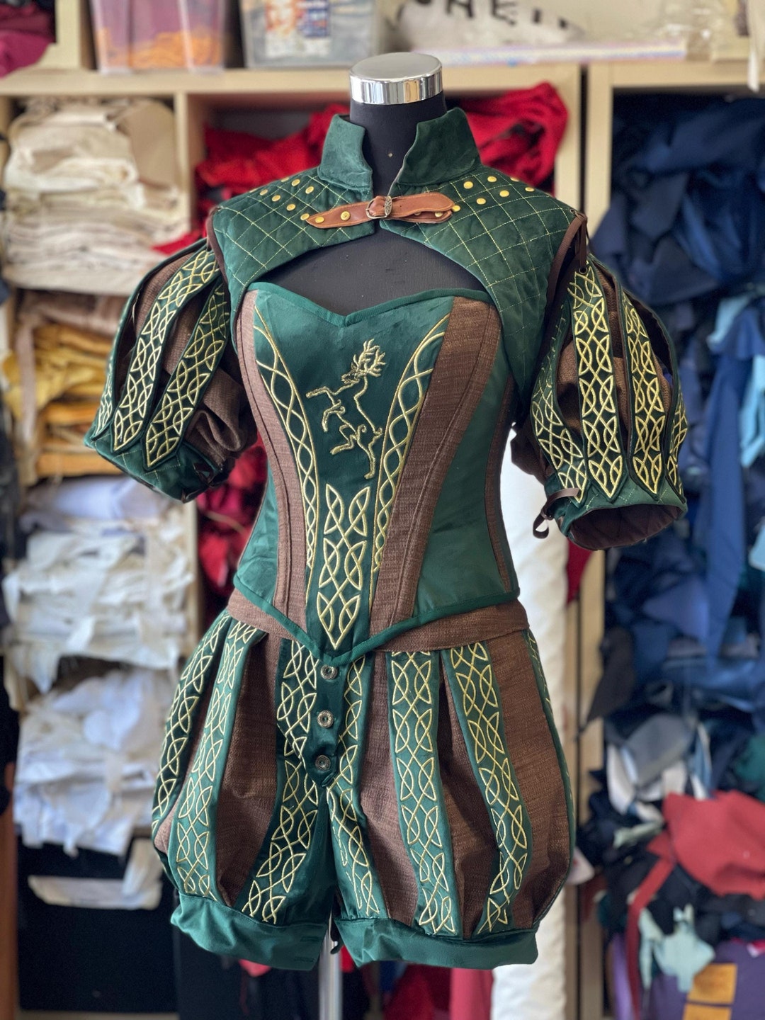 Bard Outfit With Custom Corset - Etsy