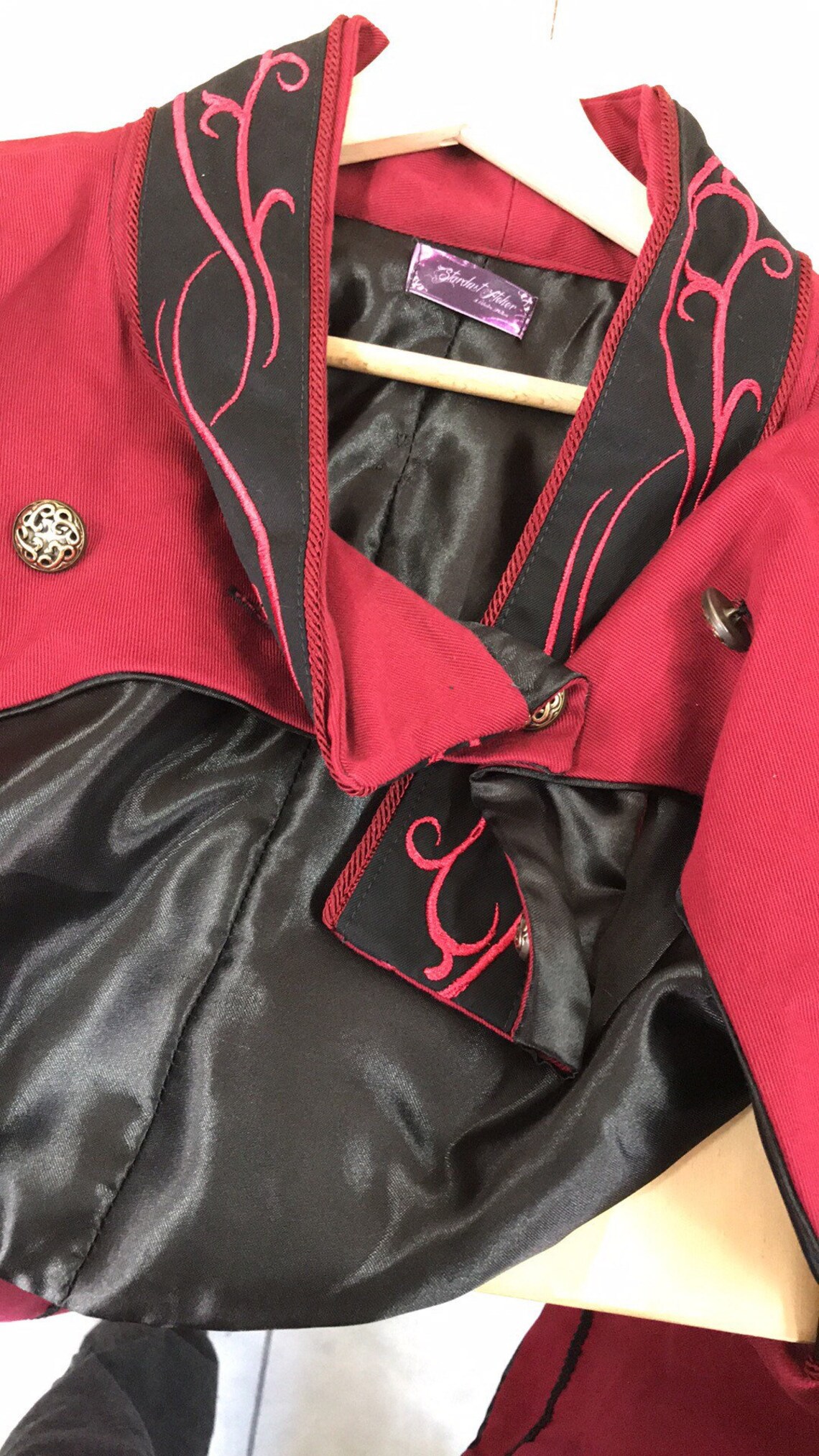 Red Battle Tunic - Etsy