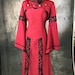 Red Battle Tunic - Etsy