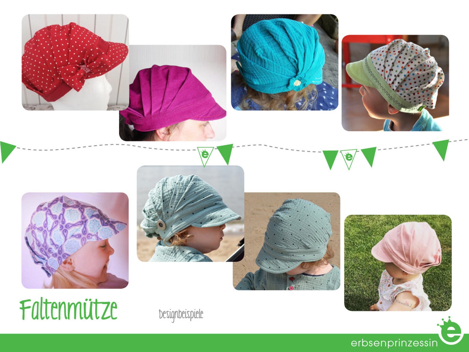 Pleated Cap for Children Sz 42/44 56/58 Cm / 16.5 - Etsy