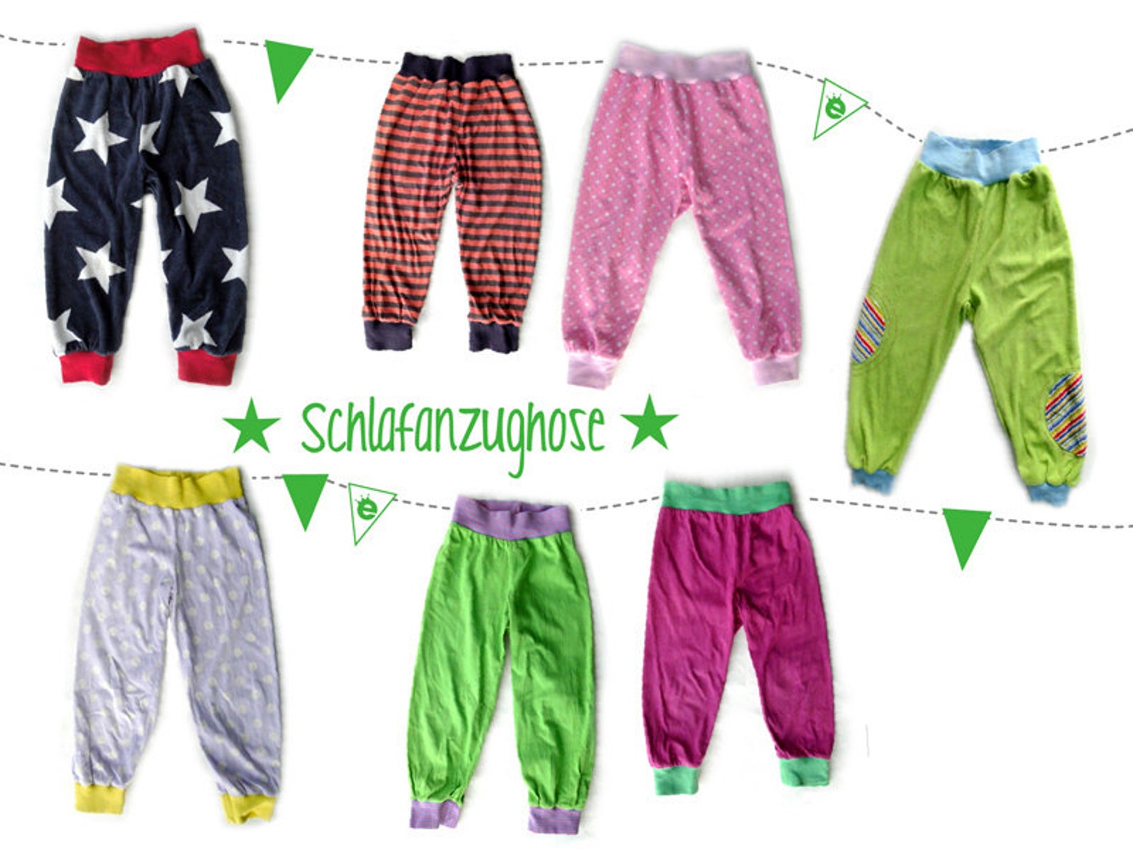 GERMAN VERSION: Pajama Pants // Pdf Pattern Instant Download // Euro ...