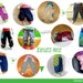 Insert Pants for Kids Toddlers Babies • Sewing Pattern Sz EU 68–134, US ...
