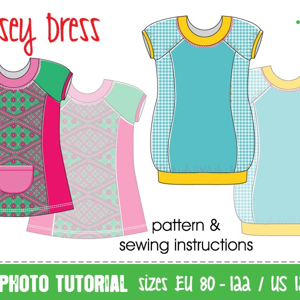 Balloon Dress Sewing Pattern for Girls - Etsy