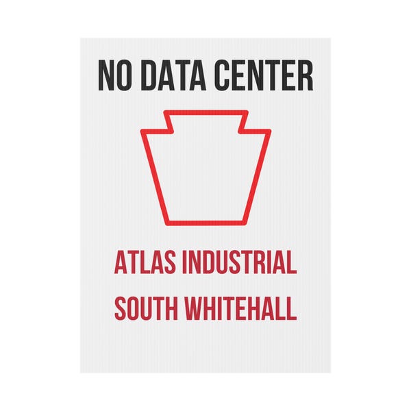 No Data Center Signs - Etsy