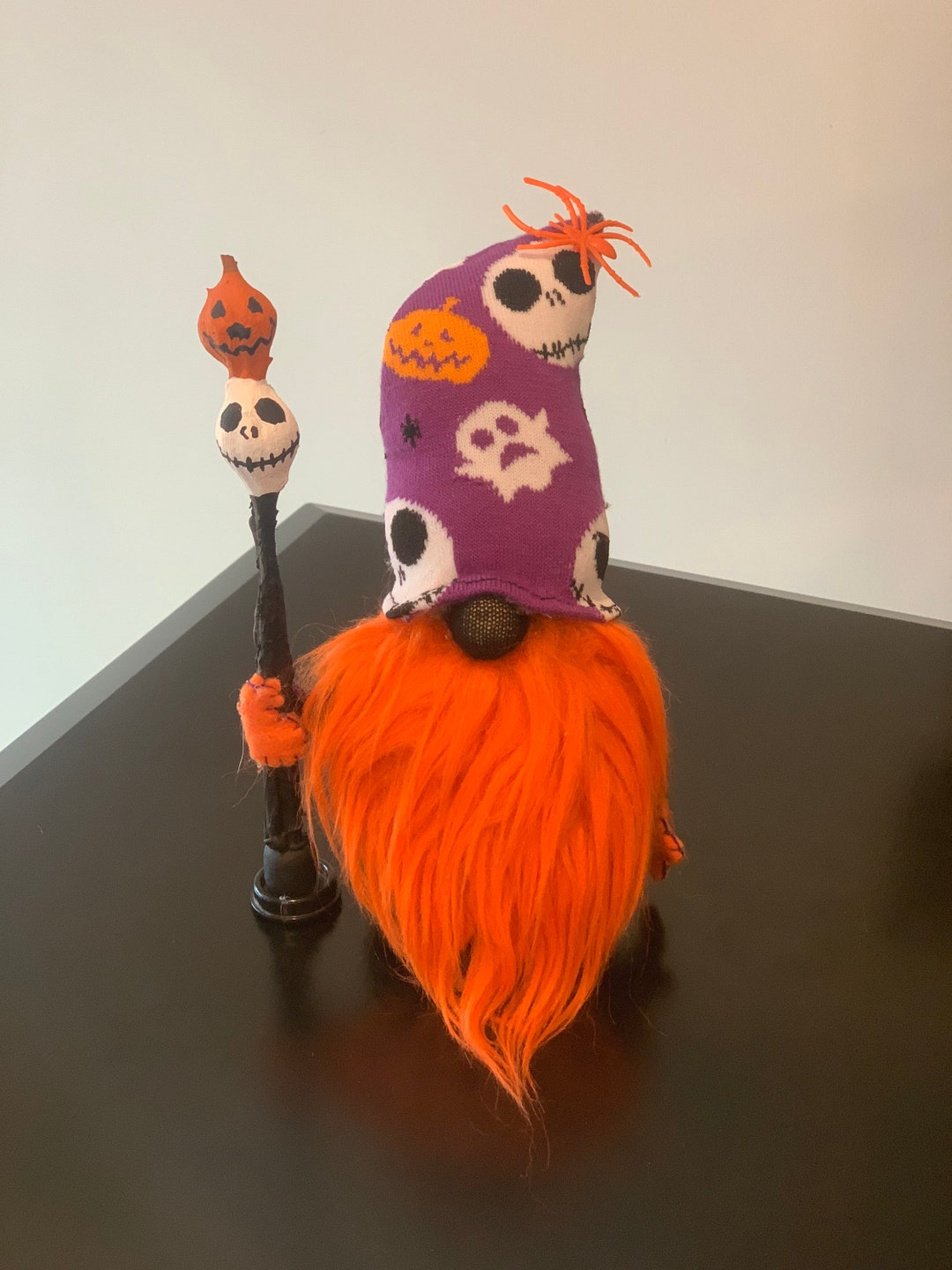 Handmade Nightmare Before Christmas Gnome Halloween Gnome - Etsy