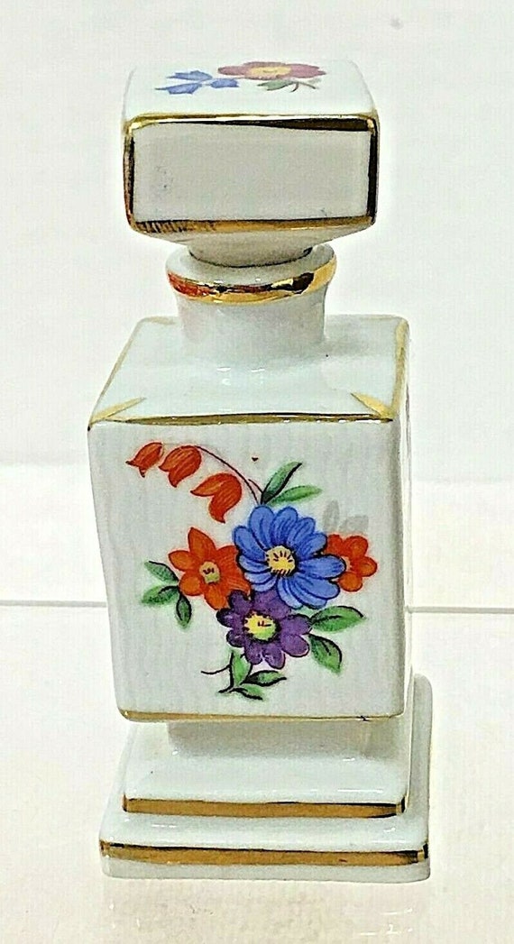 Vintage perfume bottle ceramic - Gem