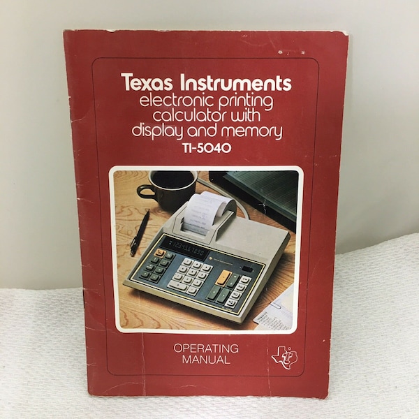 Texas Instruments 1976 - Etsy