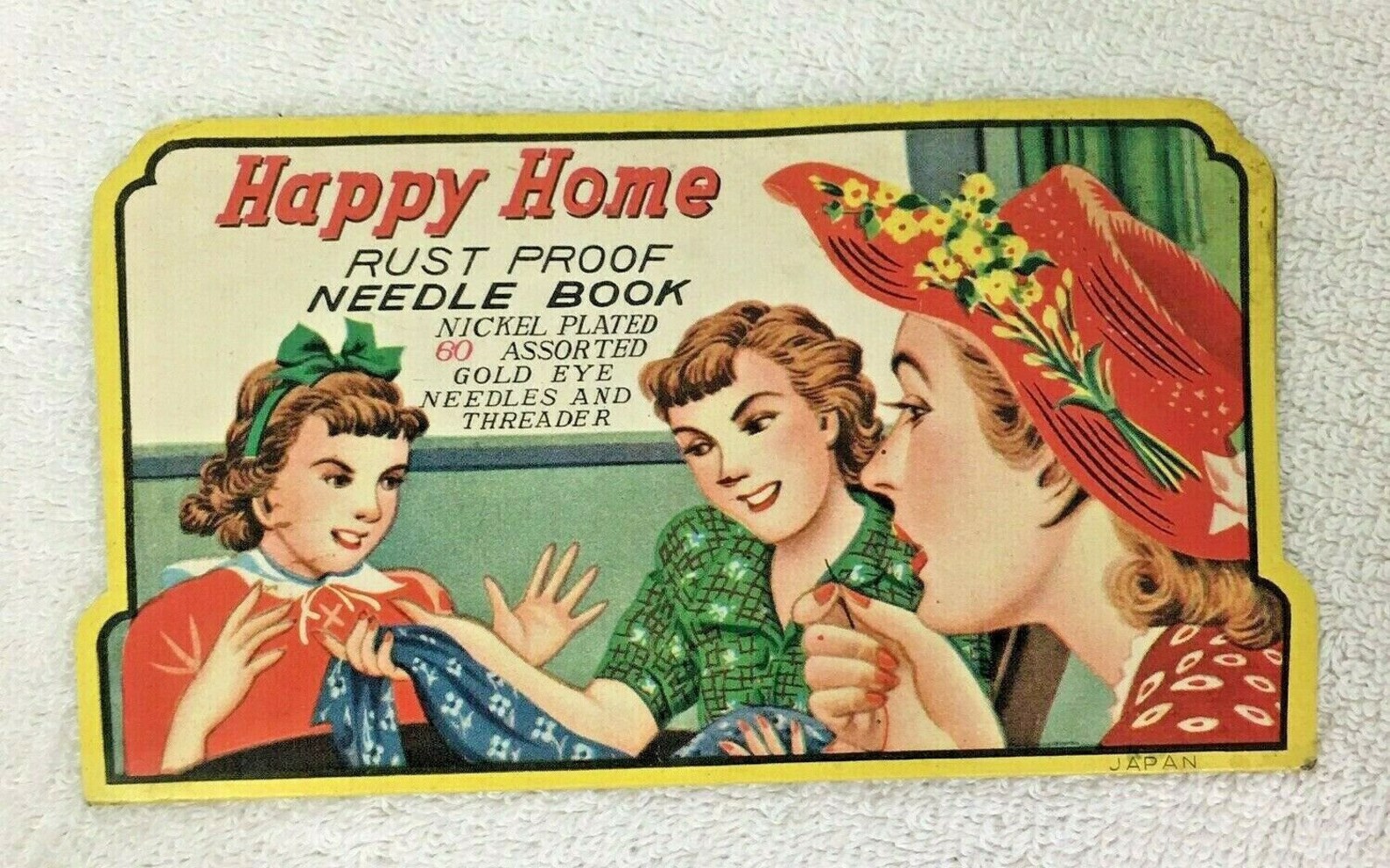 Vintage Needle Pack Happy Home Needles Near Mint Package T55 | Etsy