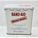 Vintage Band-aid Plastic Strips Plain Pad Metal Tin (empty) 3.5 X 3 1/4 ...
