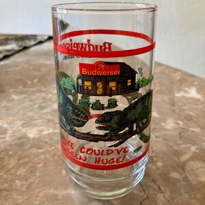 Budweiser Chameleons Glass we Could've Been Huge | Etsy