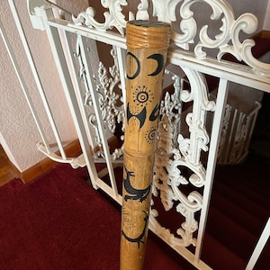 Rain Stick With Tribal Paintings - Etsy