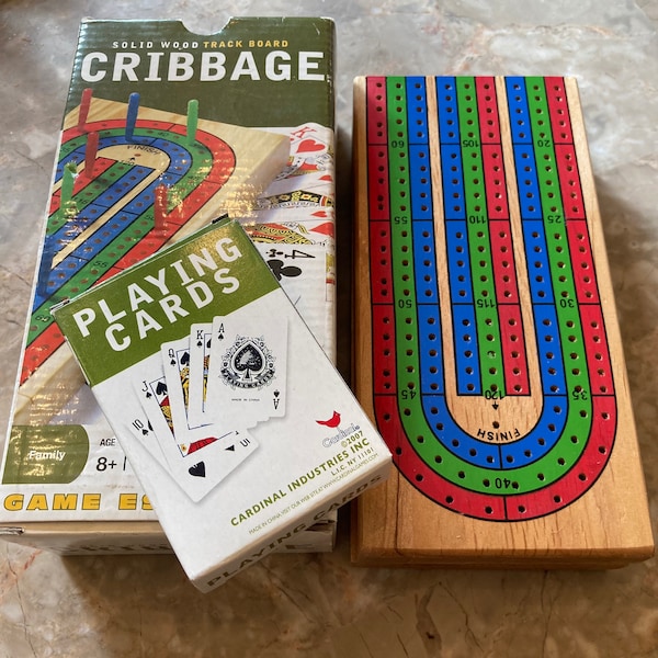 Cribbage Board Table - Etsy