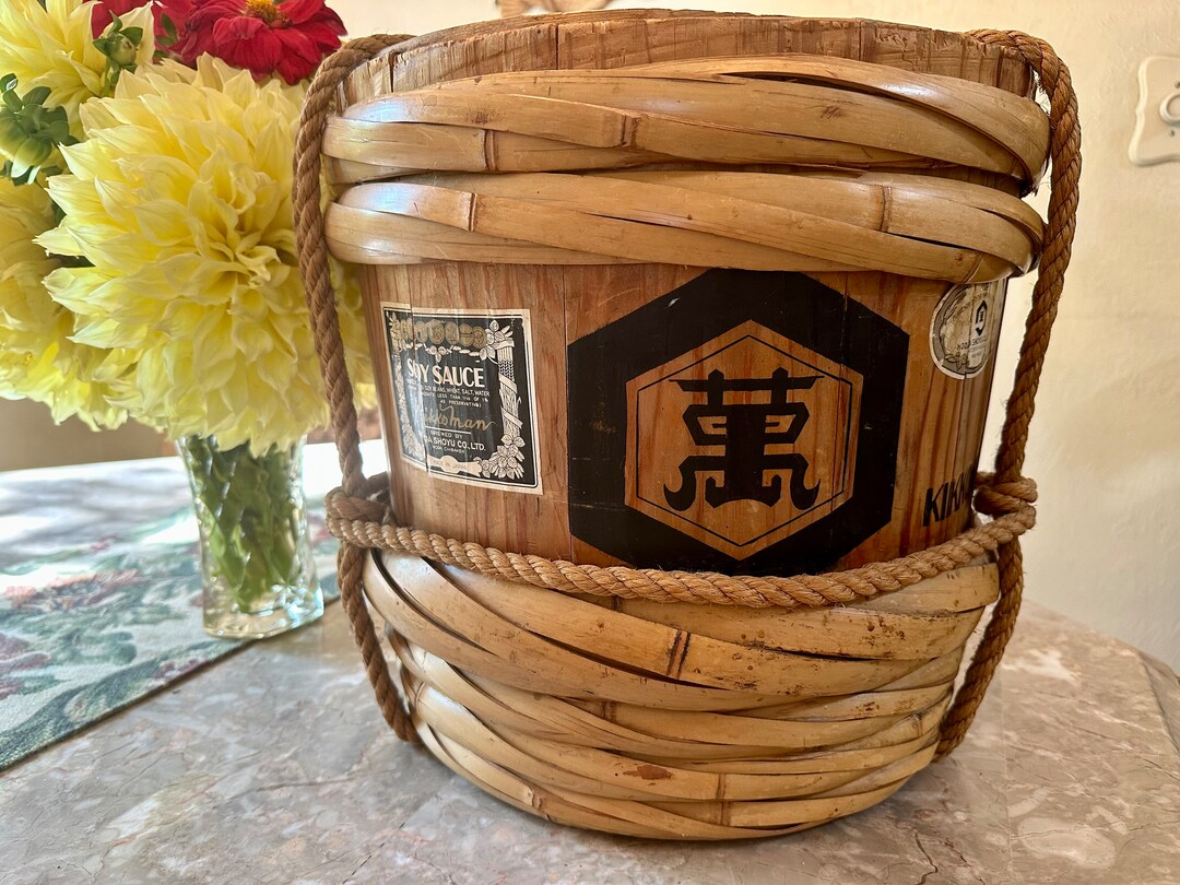 Japanese Sake or Shoyu 5 Gallon Wooden Keg RARE - Etsy
