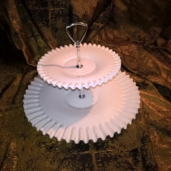 Fenton Cake Stand - Etsy
