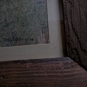 Ray Eyerly's Indian Village Print Signed and Dated - Etsy