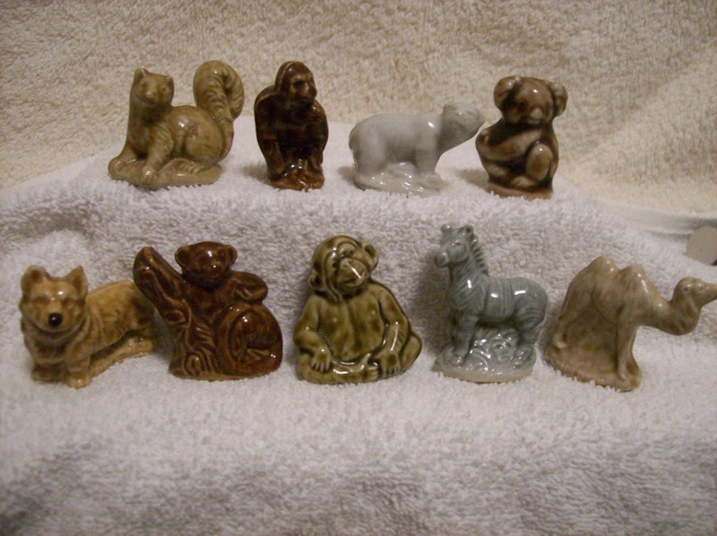Wade Minature Animals Set of 9 | Etsy