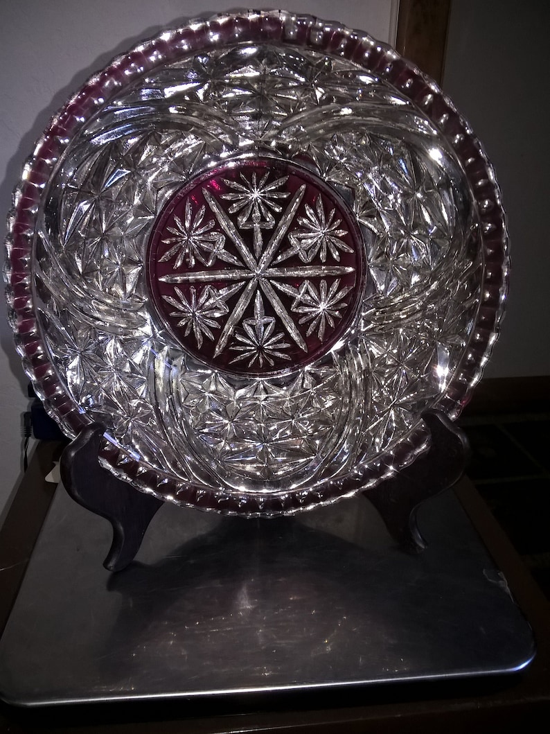 Goofus Glass Bowl - Etsy