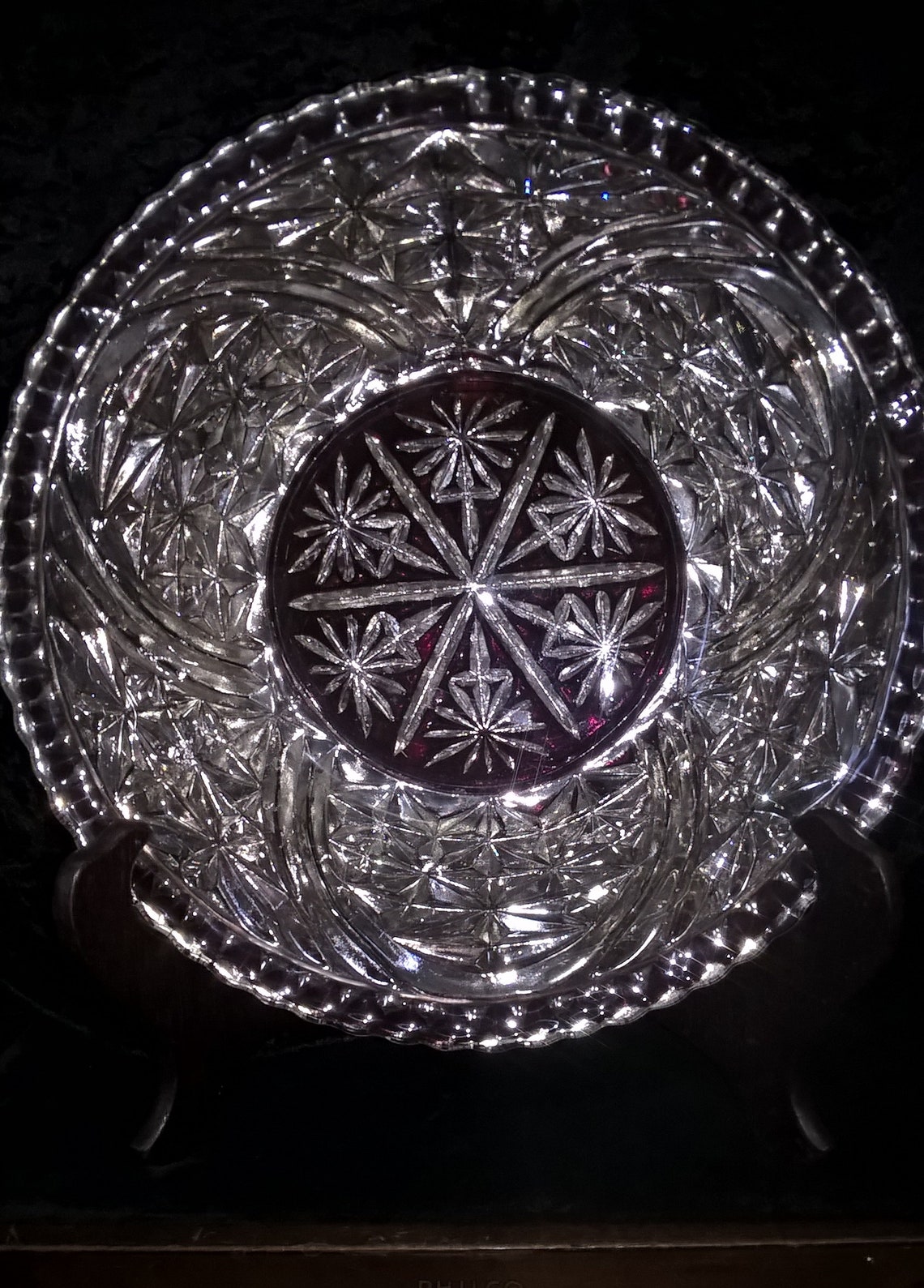 Goofus Glass Bowl - Etsy