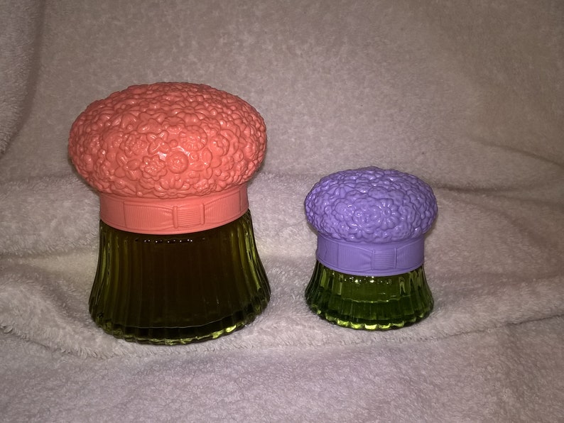 2 Perfume Jars by Avon Set of 2 - Etsy