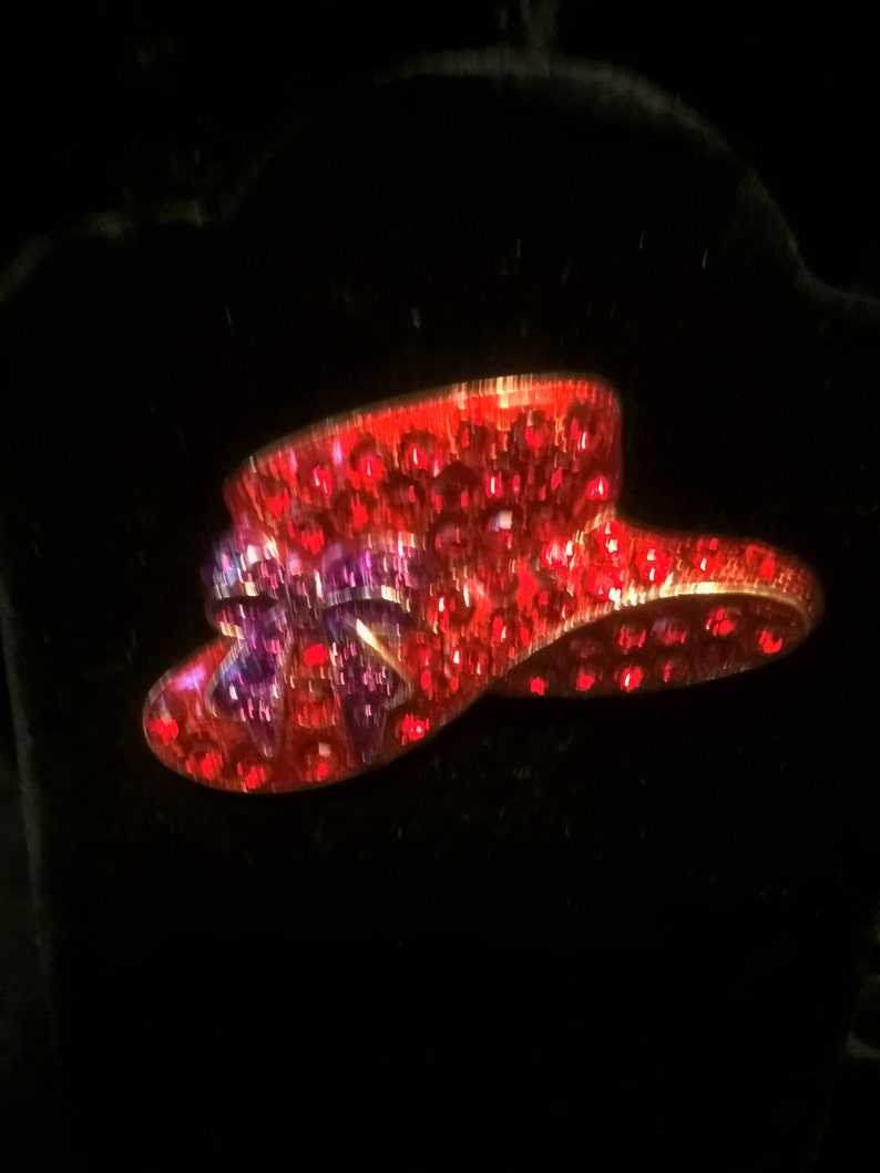 Red Hat Society Jewelry Set | Etsy