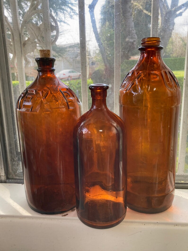 Vintage Purex & Clorox Bottles Set of 3 - Etsy