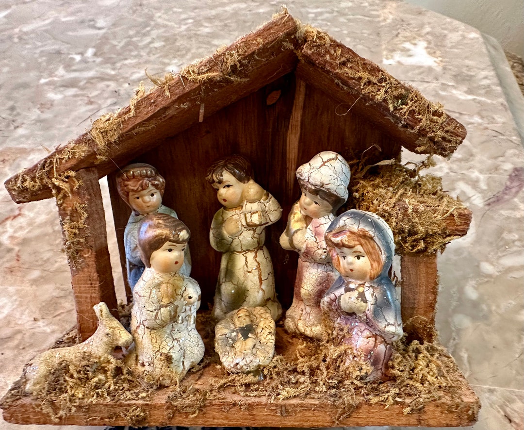 Old World Nativity Set - Etsy