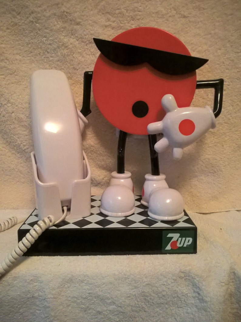 Character Dial Phone 7 up Promo Item | Etsy