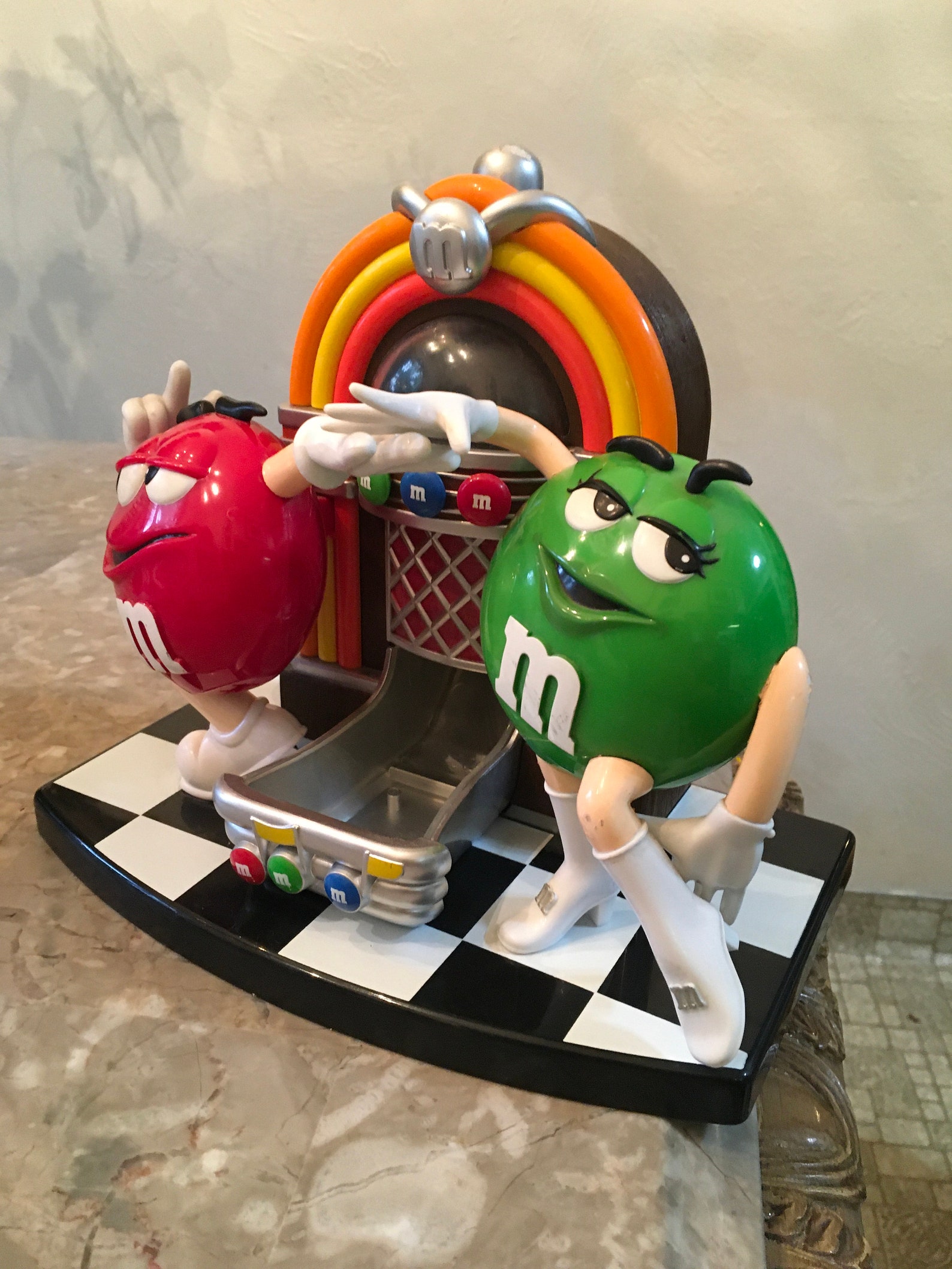M & M Candy Dispenser Juke Box Rock and Roll - Etsy