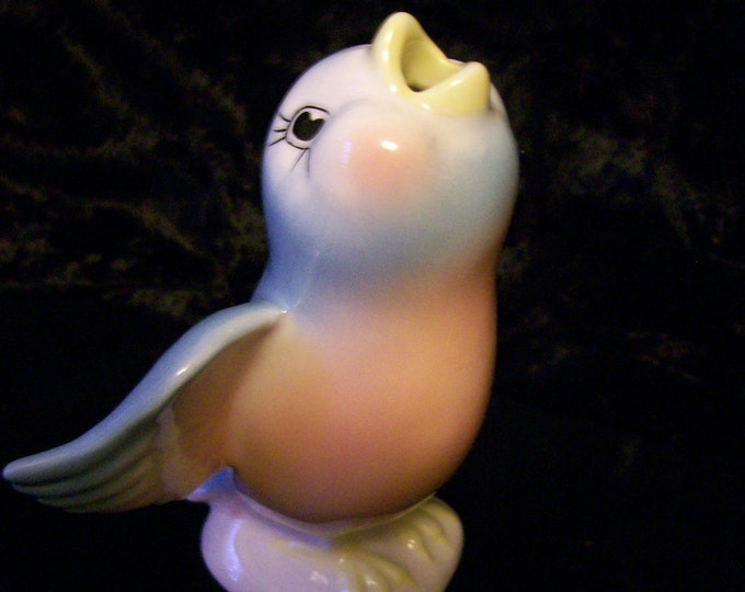 Blue Bird Pie Bird - Etsy