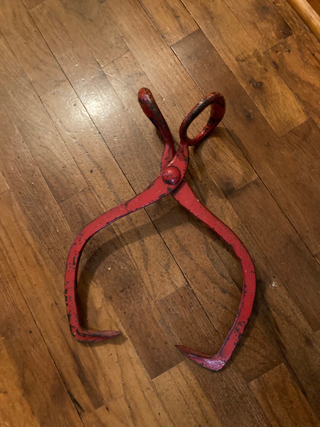 Cast Iron Ice Block Tongs Signed & Numbered - Etsy