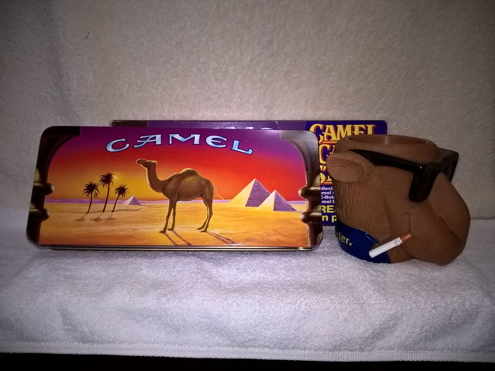 Camel Collectibles Drink Holder and Tin | Etsy