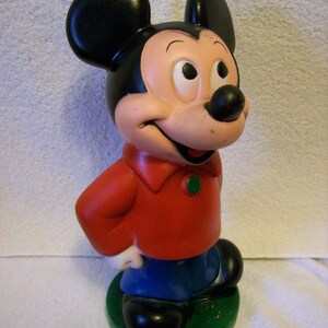 Mickey Mouse Bank Signed Walt Disney Prod. | Etsy