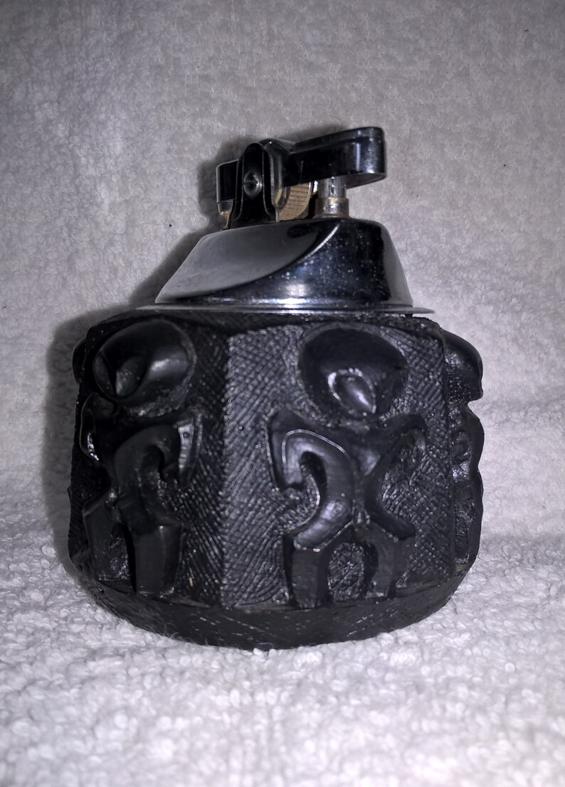 Alien Cigarette Lighter Signed Japan - Etsy