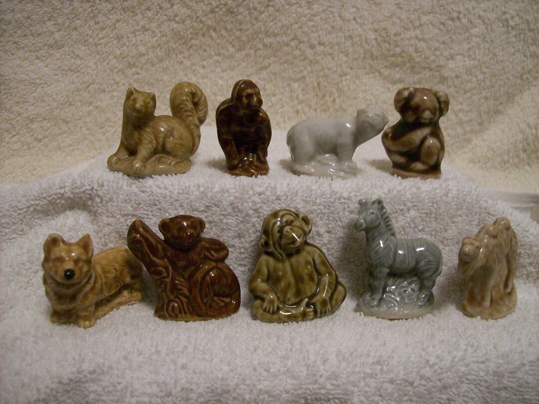 Wade Minature Animals Set of 9 - Etsy