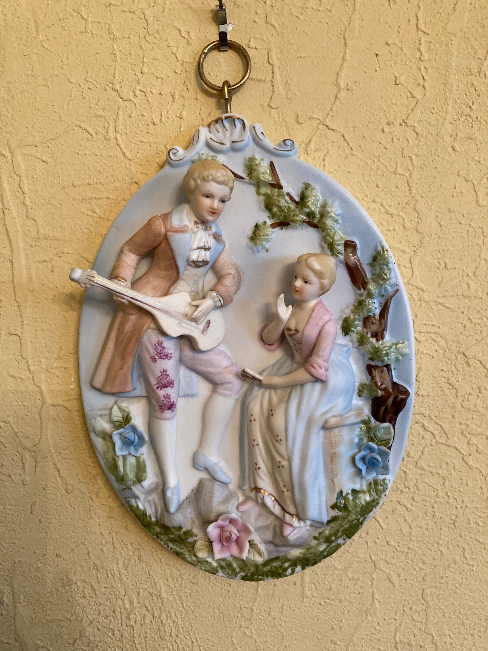 Victorian Wall Plaque Very Dimensional - Etsy