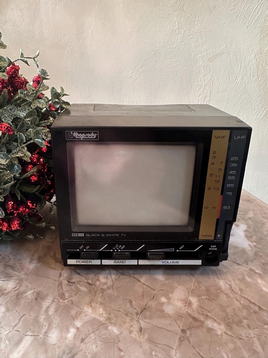 Television Rhapsody Miniature TV 1970's - Etsy