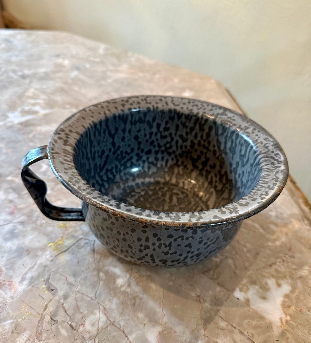 Grey Enamel Ware Child's Potty - Etsy