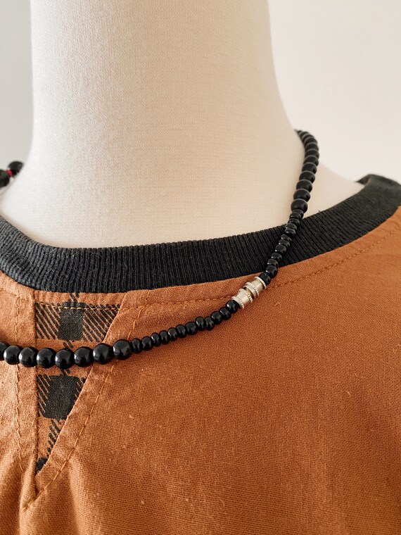Vintage Beaded Pan-Africa Necklace | 20" Length - Gem