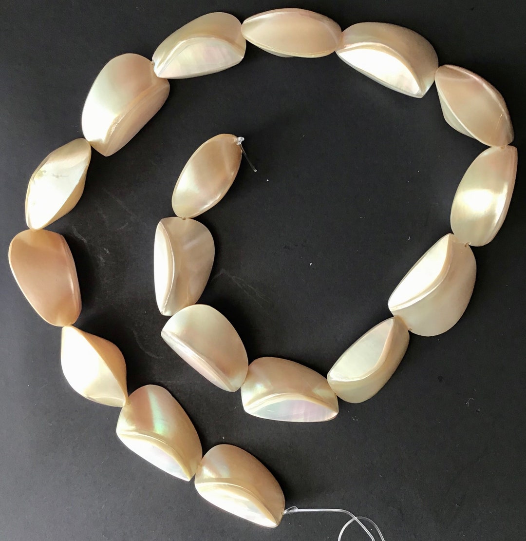 Nautilus Oval Convex Beads - Etsy