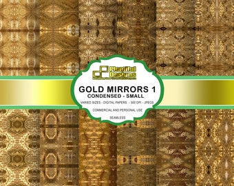 Wedding in Gold Digital Paper Set 2: High Quality Printable Paper Set ...
